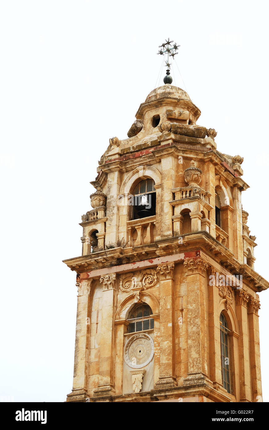 Tall white belltower hi-res stock photography and images - Alamy