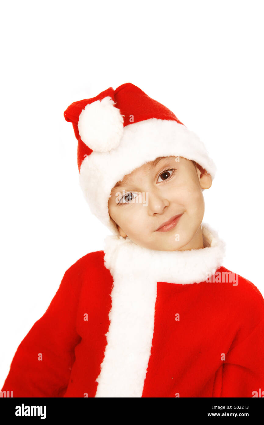 Little Santa Claus Stock Photo - Alamy
