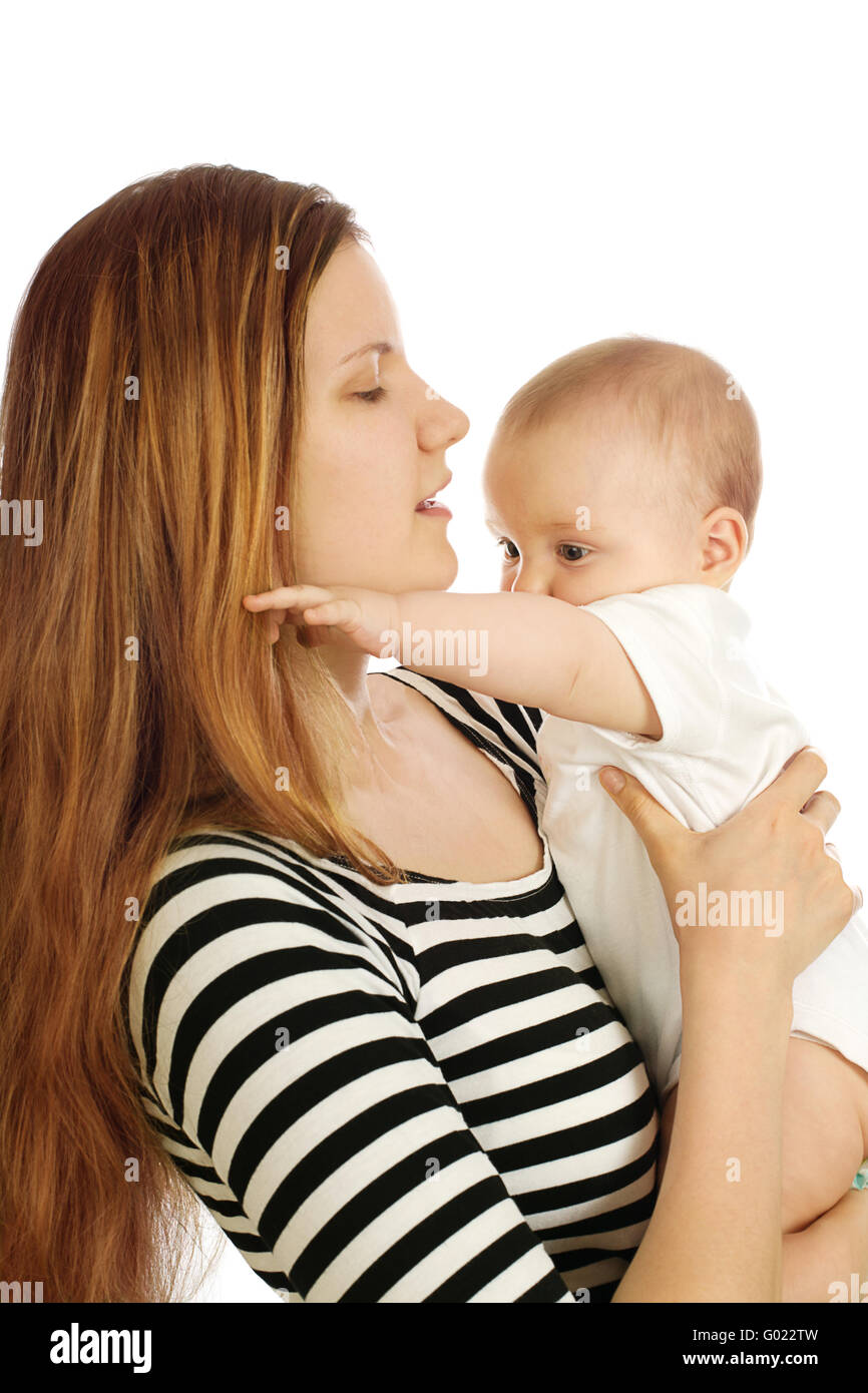Women and baby Stock Photo - Alamy