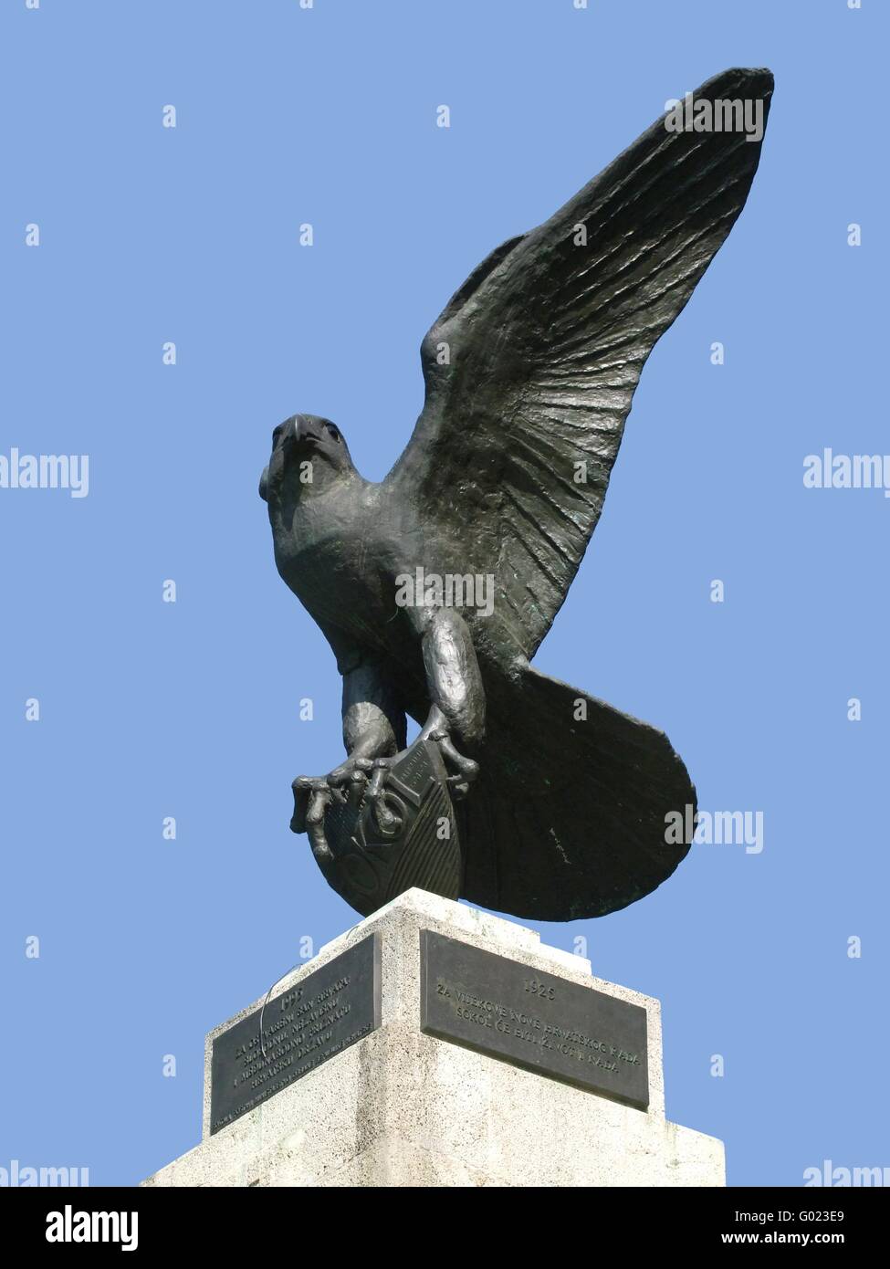 Blue Falcon Statue