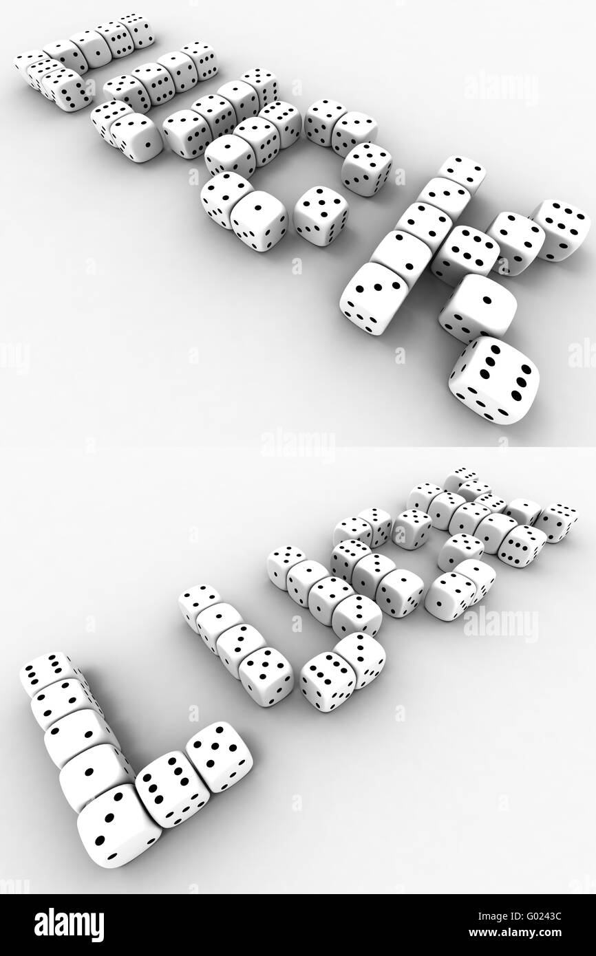 Number cubes hi-res stock photography and images - Alamy
