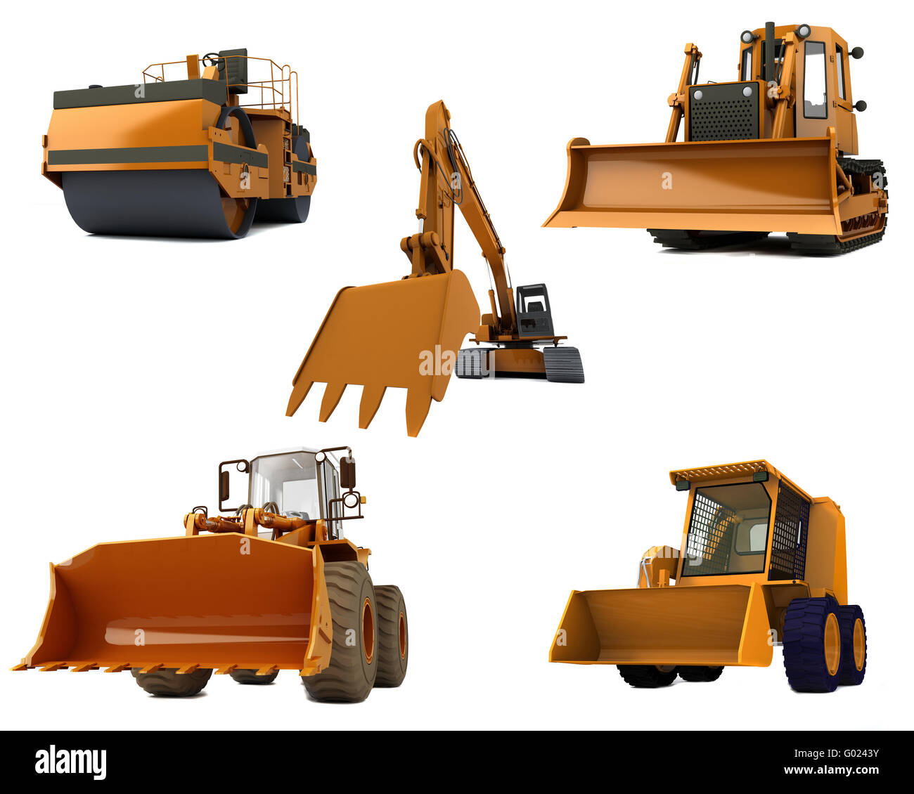 Roadway repair Cut Out Stock Images & Pictures - Alamy