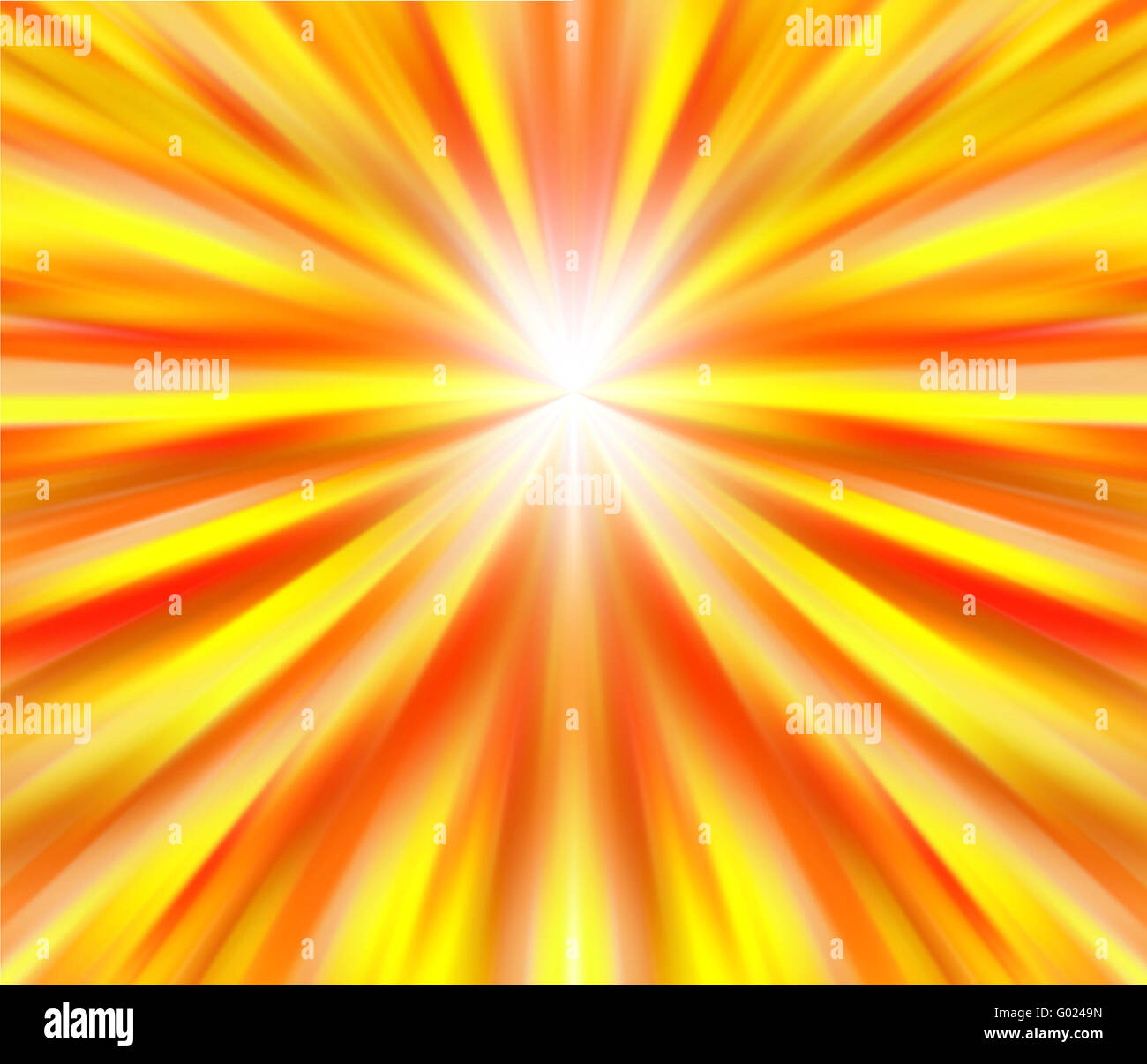 Retro design with bright yellow and red light streams Stock Photo - Alamy