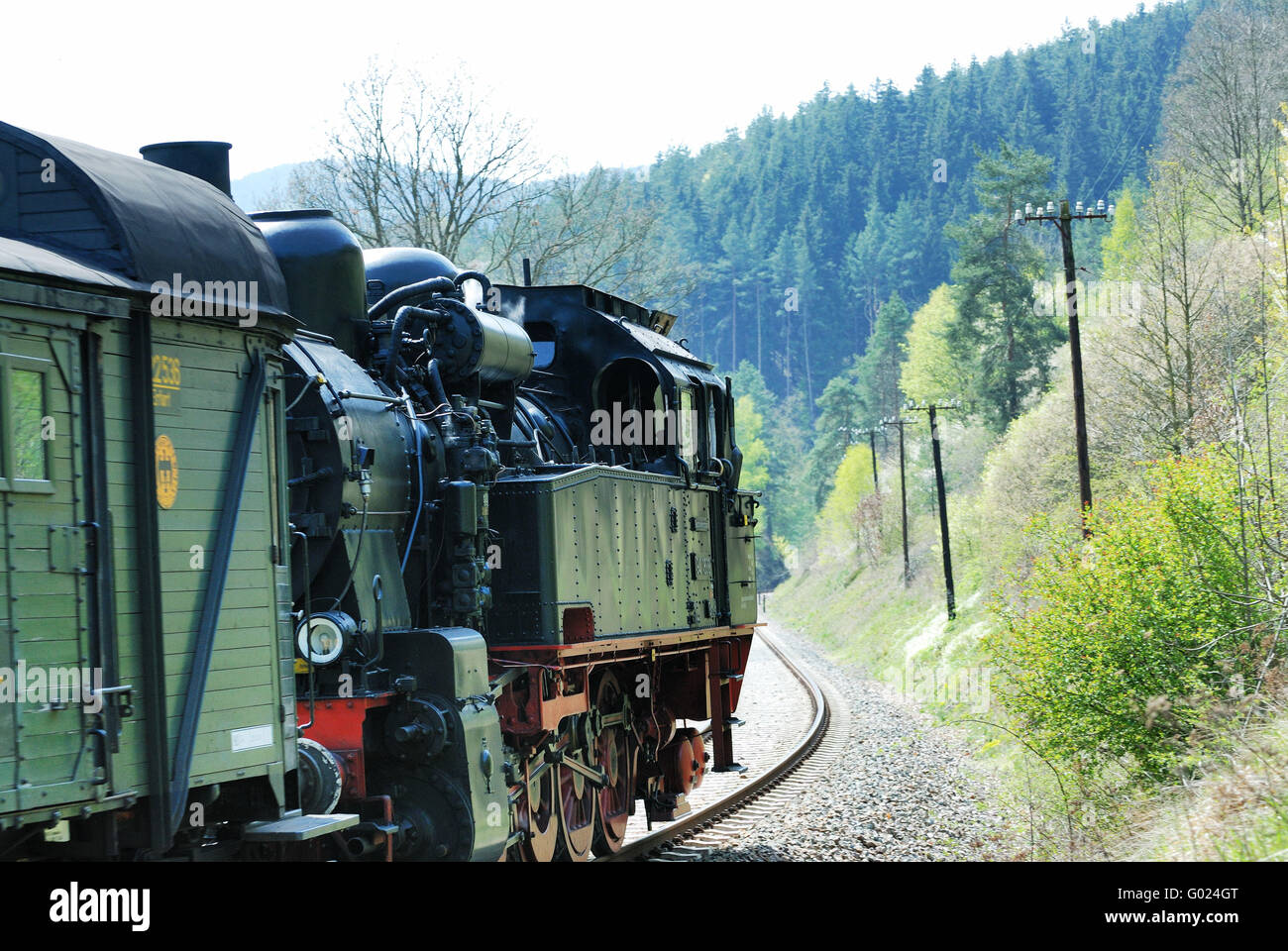 Steam locomotive BR94 Stock Photo - Alamy