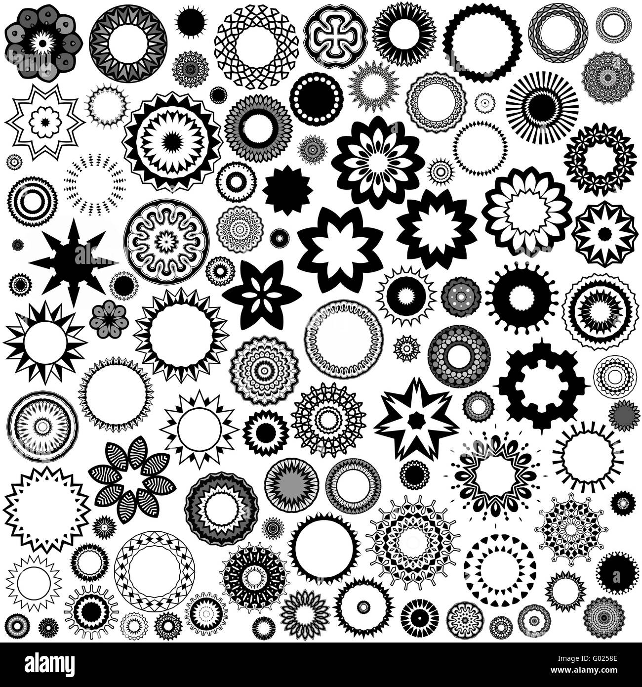 Monochrome shapes hi-res stock photography and images - Alamy