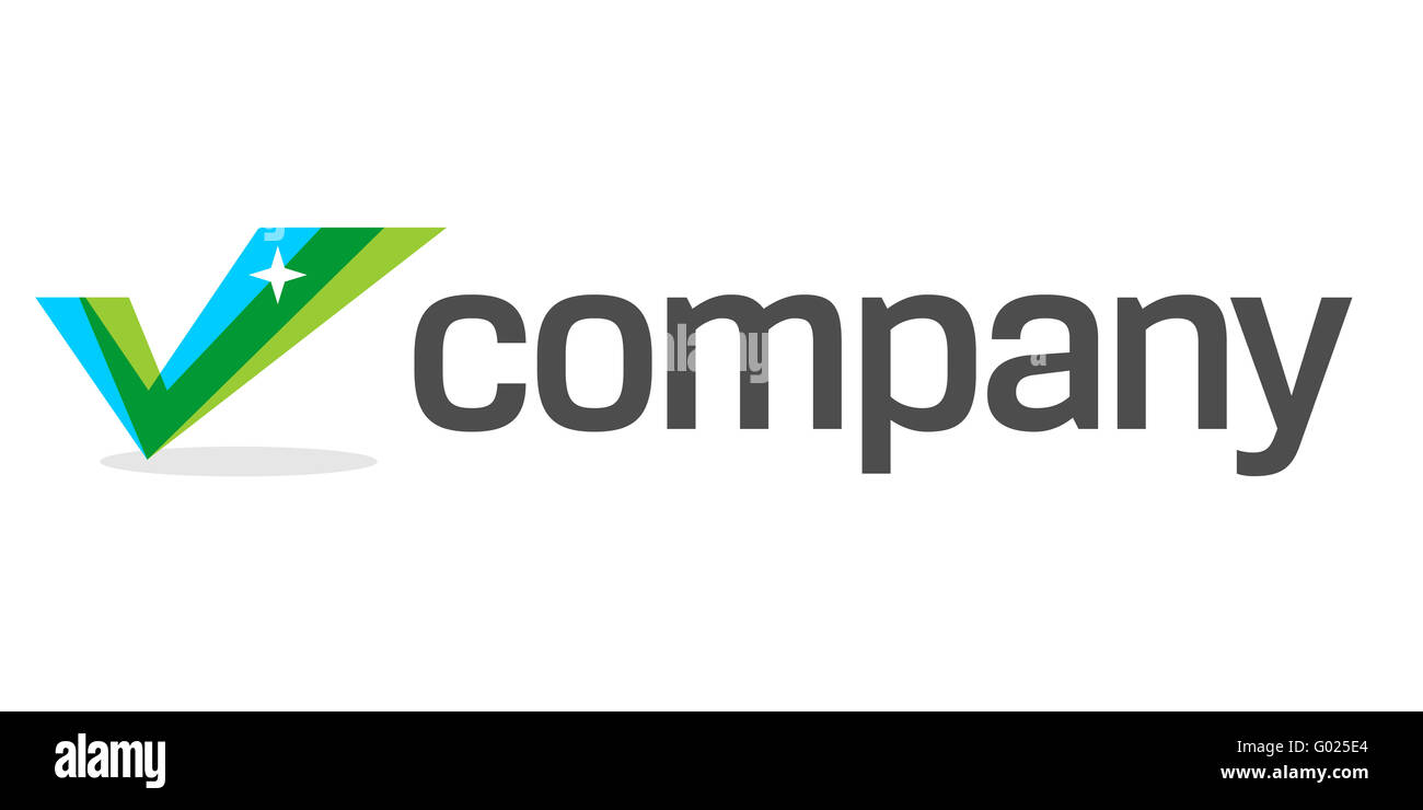 Check mark logo hi-res stock photography and images - Alamy