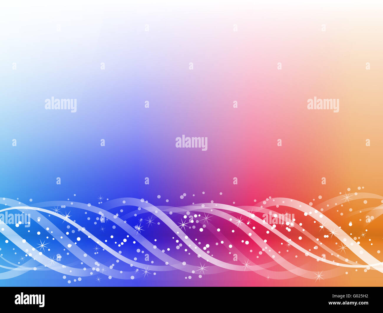Colorful Glowing Lines Background. Editable Vector Illustration Stock ...