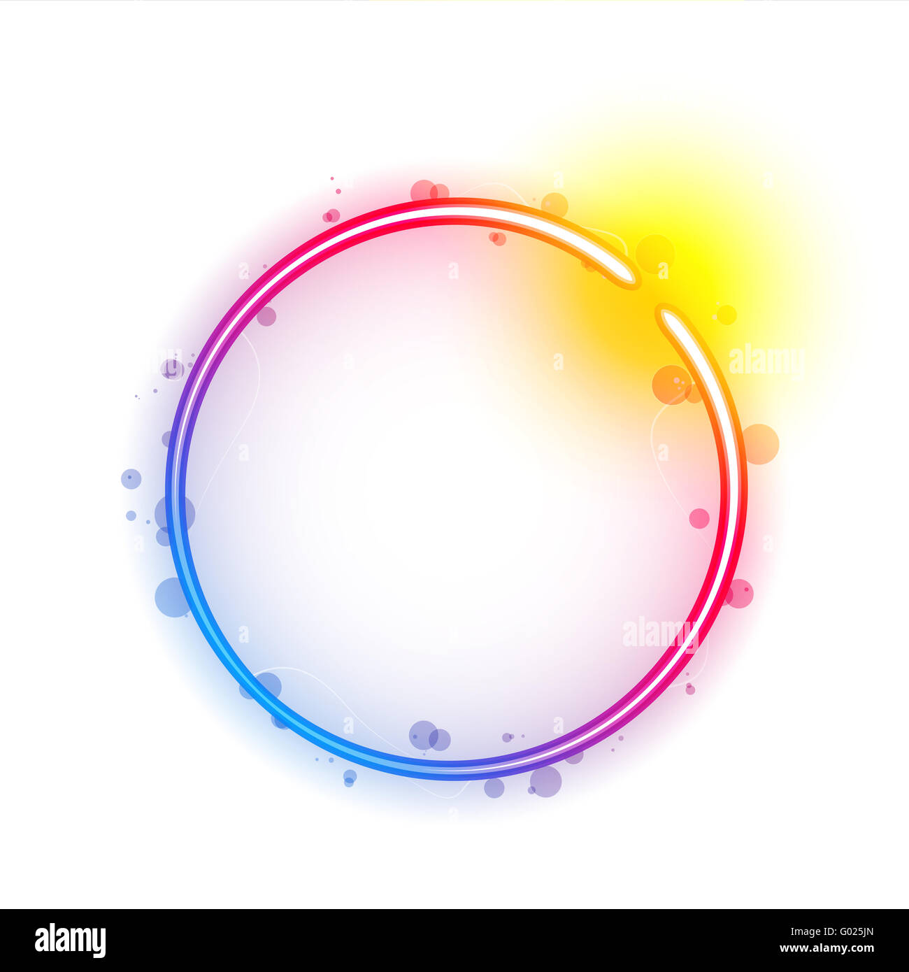 Illuminated border Cut Out Stock Images & Pictures - Alamy