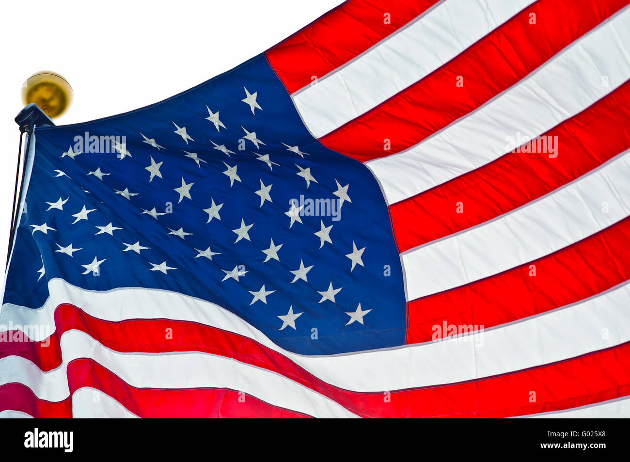 Flapping flag hi-res stock photography and images - Alamy