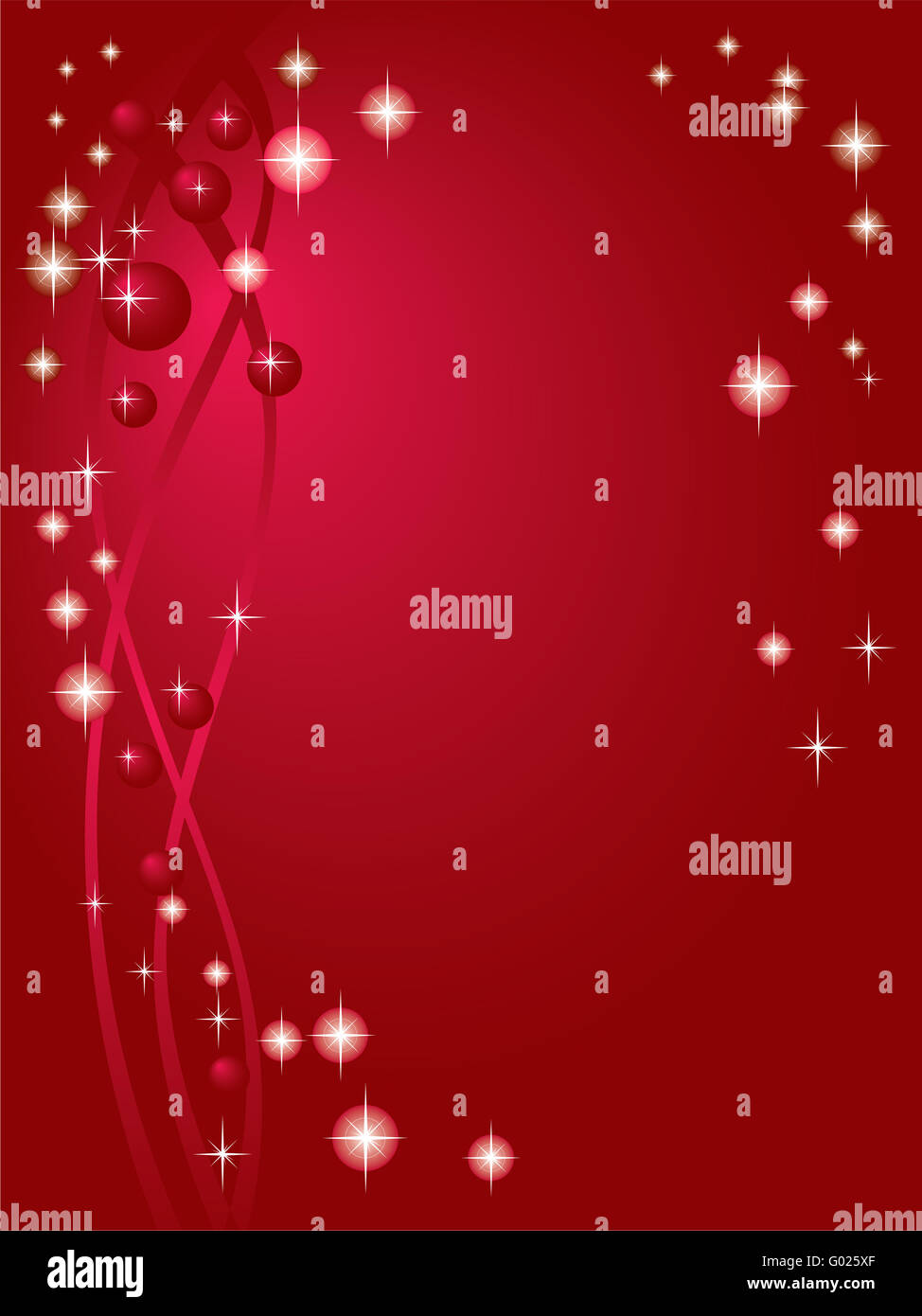 Claret red background with starlets Stock Photo - Alamy