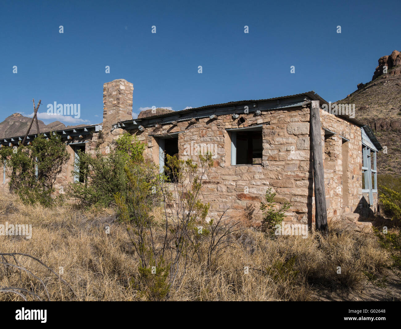 Homer Wilson Ranch, Ross Maxwell Scenic Drive, Big Bend National Park ...