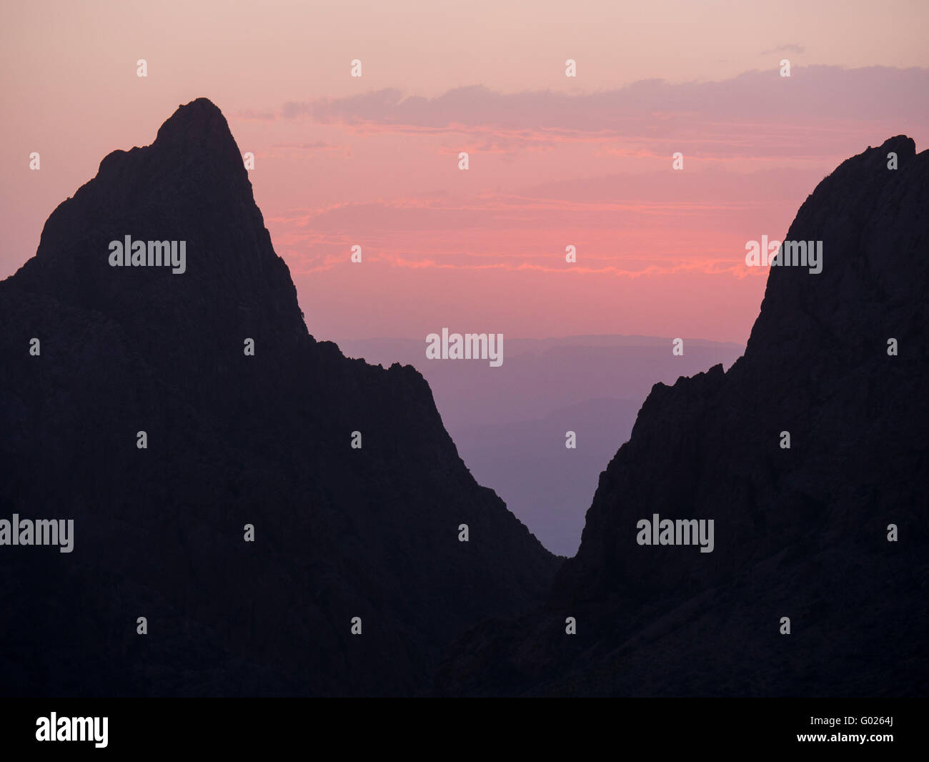 The chisos basin hi-res stock photography and images - Alamy