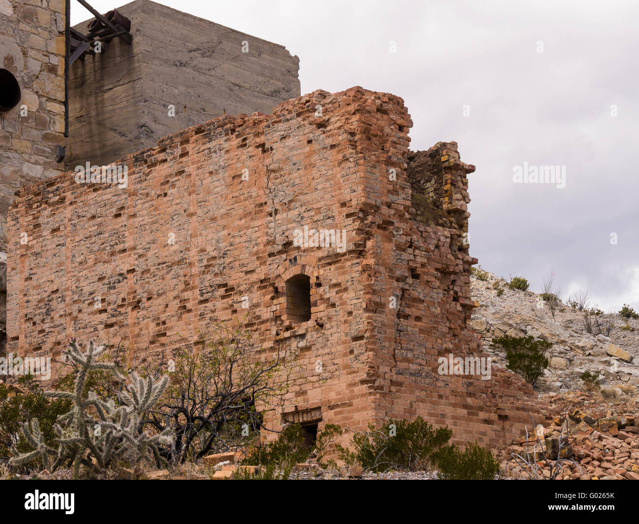 Mariscal Mine National Register Historic District, River Road East, Big ...