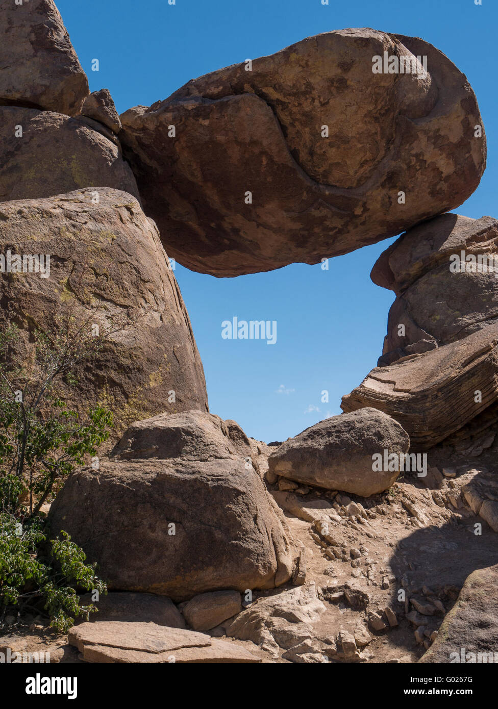 Balanced Rock, Grapevine Hills Trail, Big Bend National Park, Texas ...