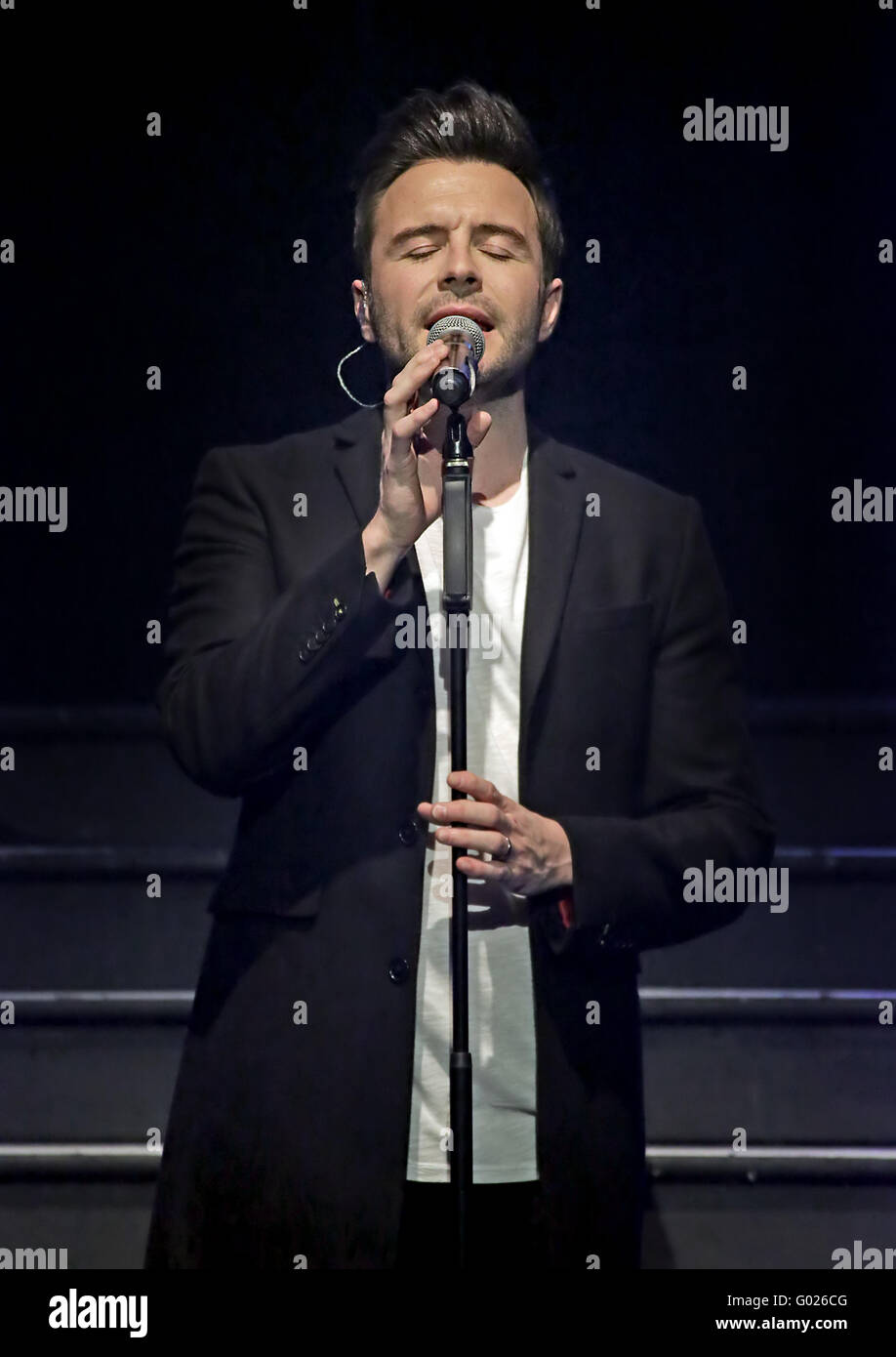 Shane Filan performing at Liverpool Philharmonic Hall Featuring: Shane ...