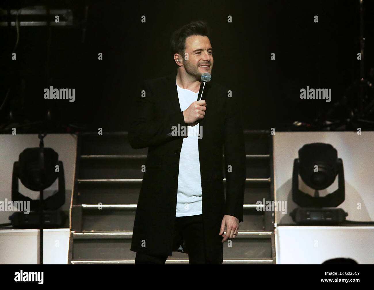 Shane Filan performing at Liverpool Philharmonic Hall Featuring: Shane ...