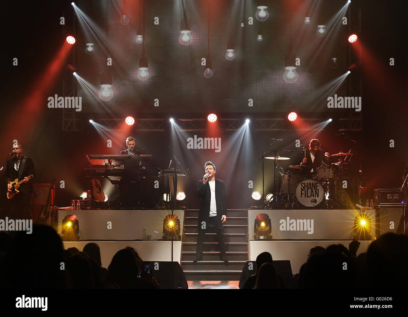 Shane Filan performing at Liverpool Philharmonic Hall Featuring: Shane ...