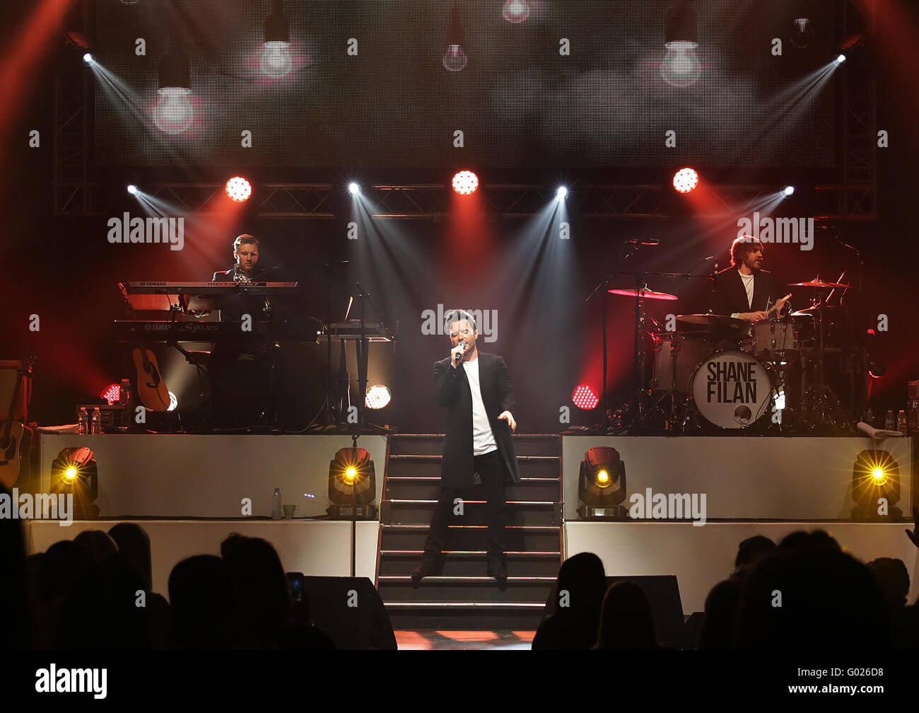 Shane Filan performing at Liverpool Philharmonic Hall Featuring: Shane ...