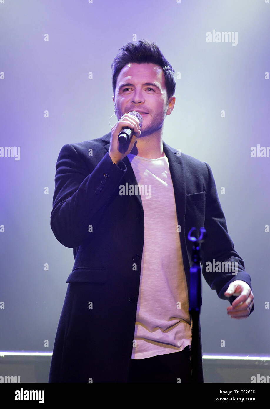 Shane Filan performing at Liverpool Philharmonic Hall Featuring: Shane ...