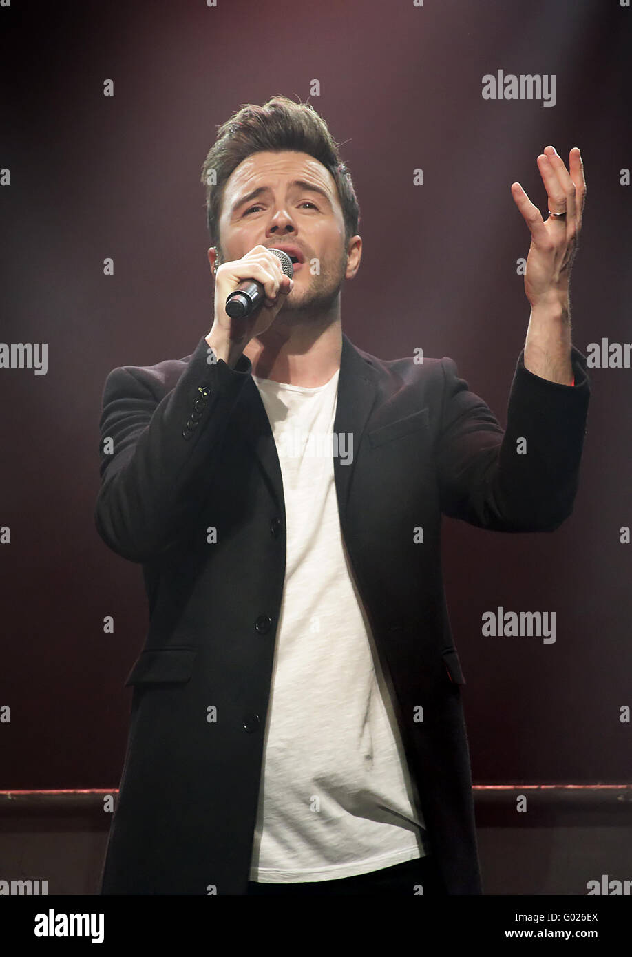 Shane Filan performing at Liverpool Philharmonic Hall Featuring: Shane ...