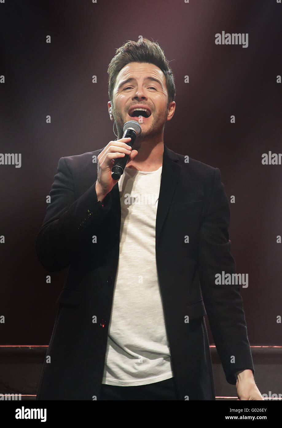 Shane Filan performing at Liverpool Philharmonic Hall Featuring: Shane ...