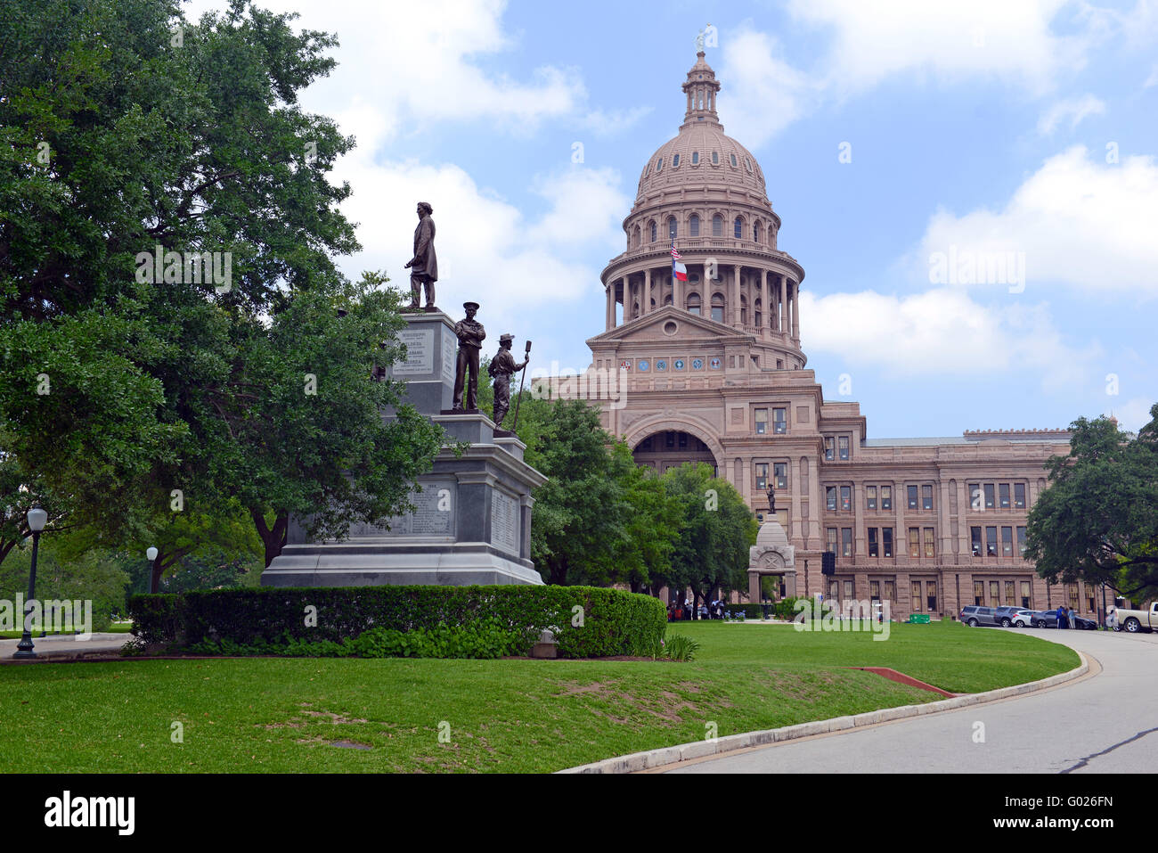 The Italian Renaissance styled, Texas State Capitol building in Austin ...