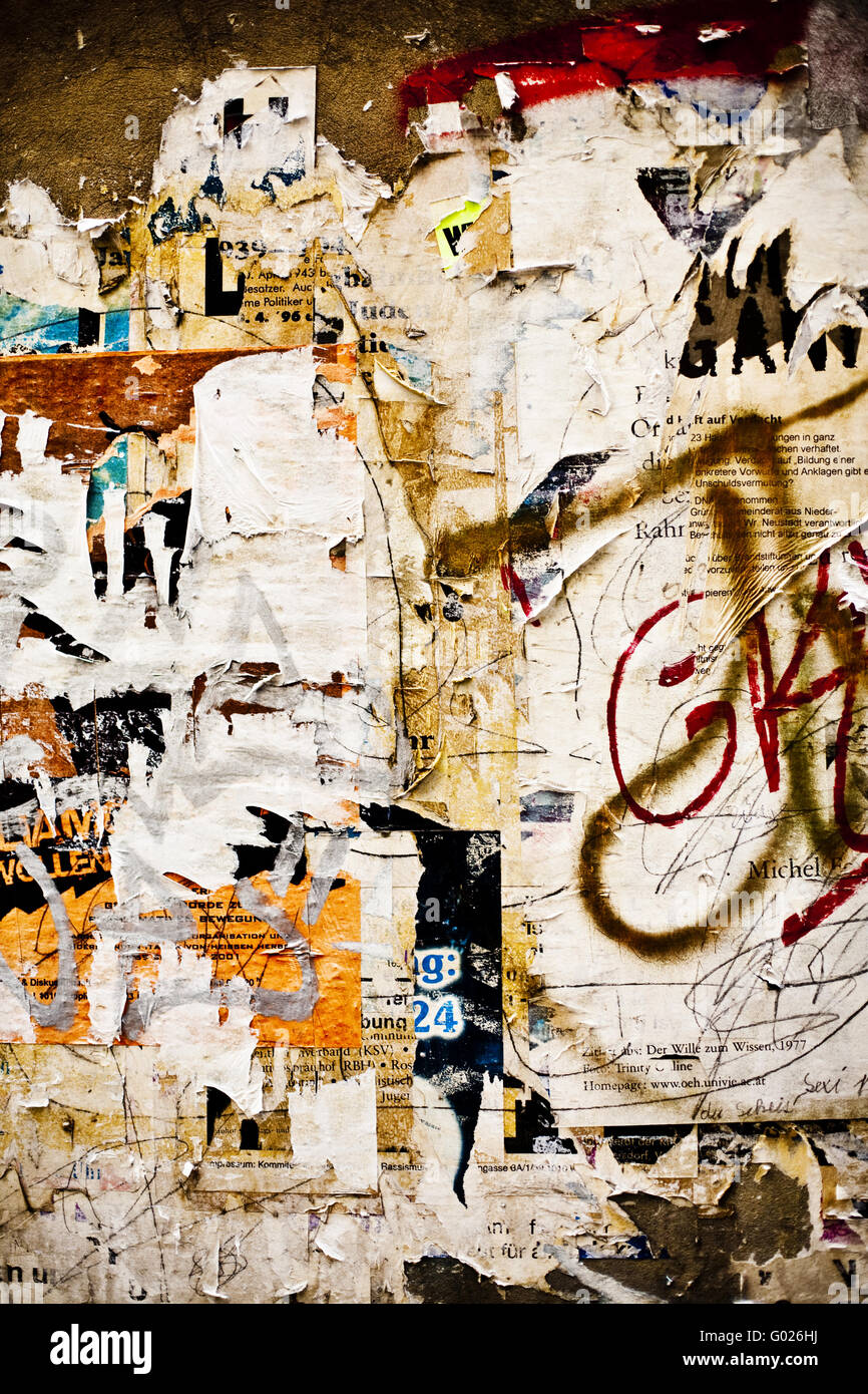Abstrakte plakatwand hi-res stock photography and images - Alamy