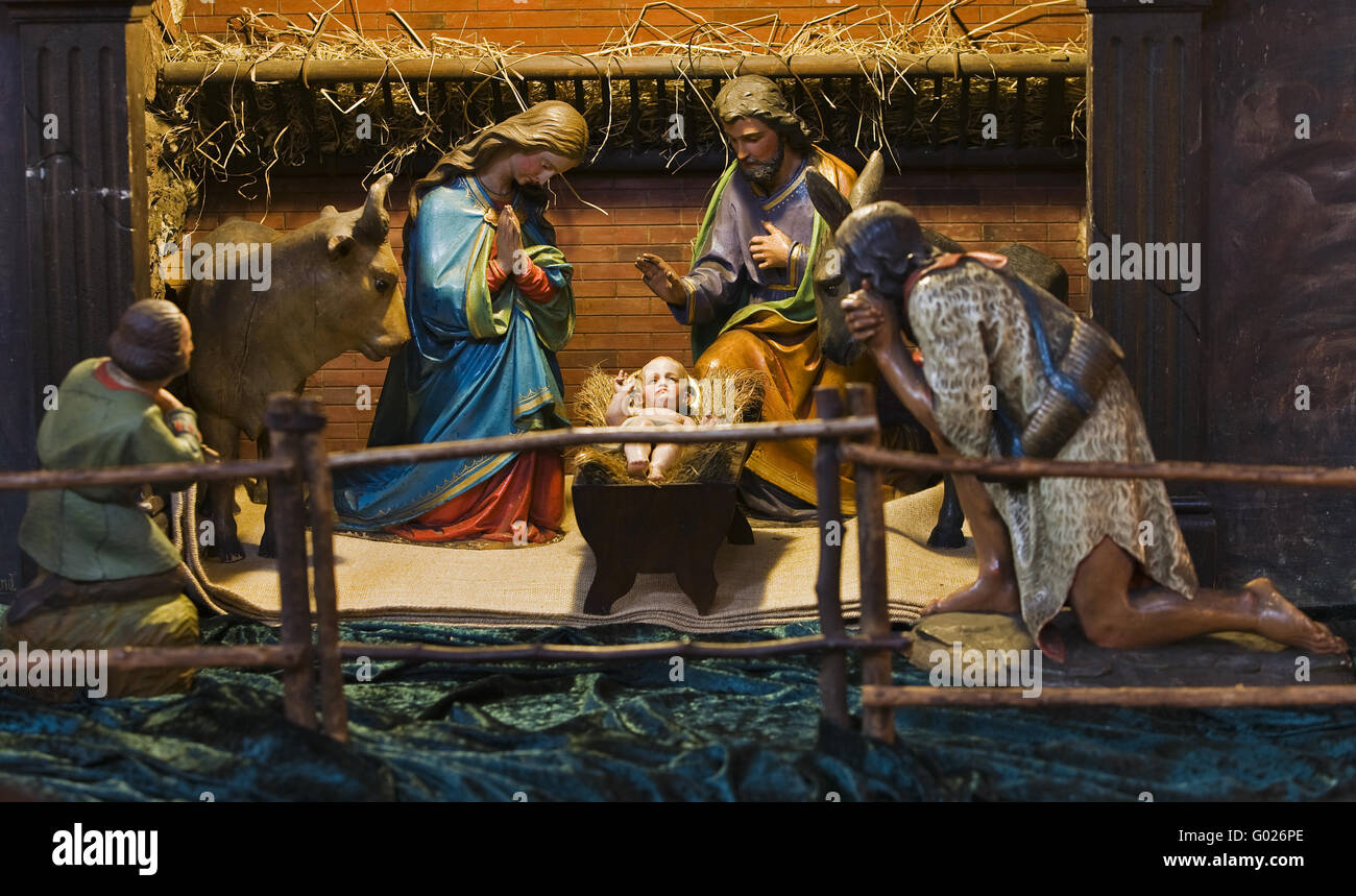 Christmas cribs figurines hi-res stock photography and images - Alamy
