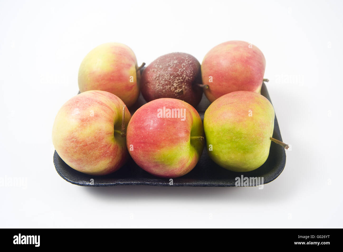 more spoiled apple Stock Photo - Alamy