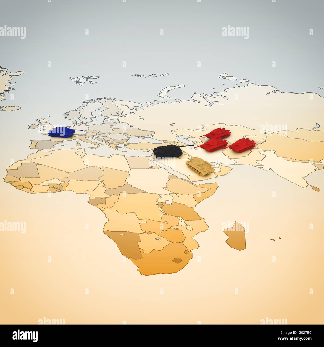 Warfare geography hi-res stock photography and images - Alamy