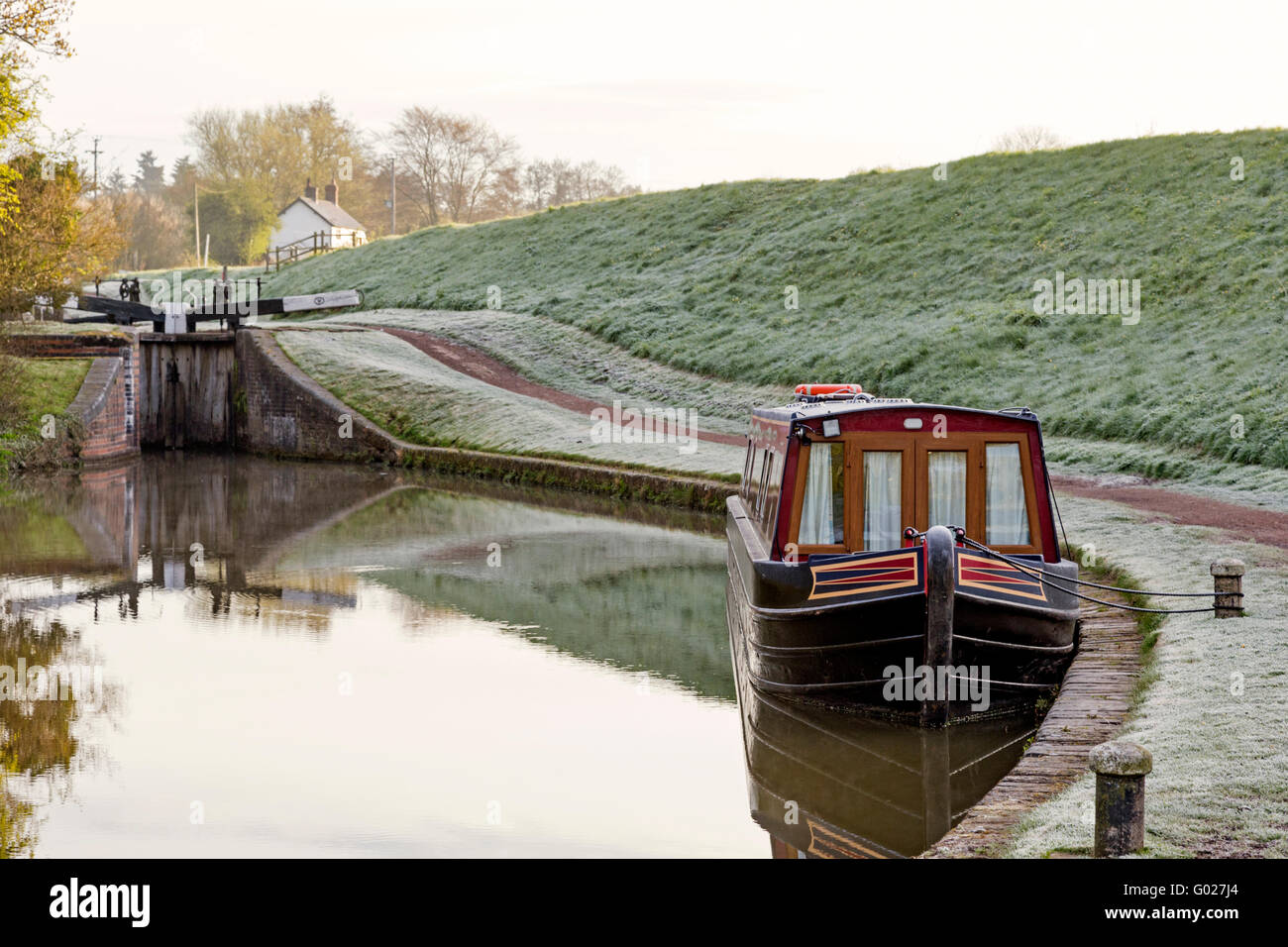 The Worcester & Birmingham Canal near Tardebigge, Worcestershire ...