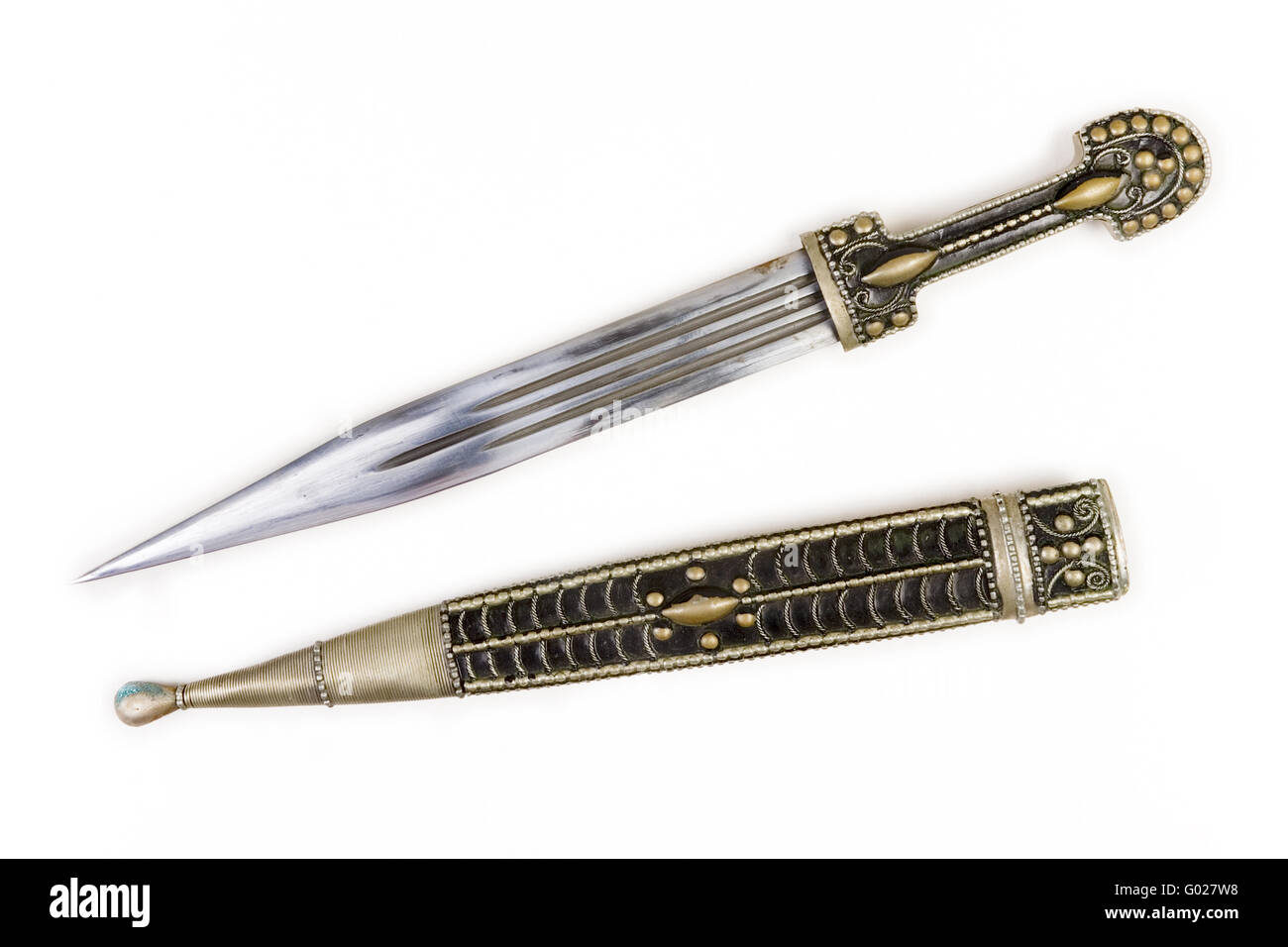 Caucasian dagger (Kinjal) 19 century Stock Photo - Alamy