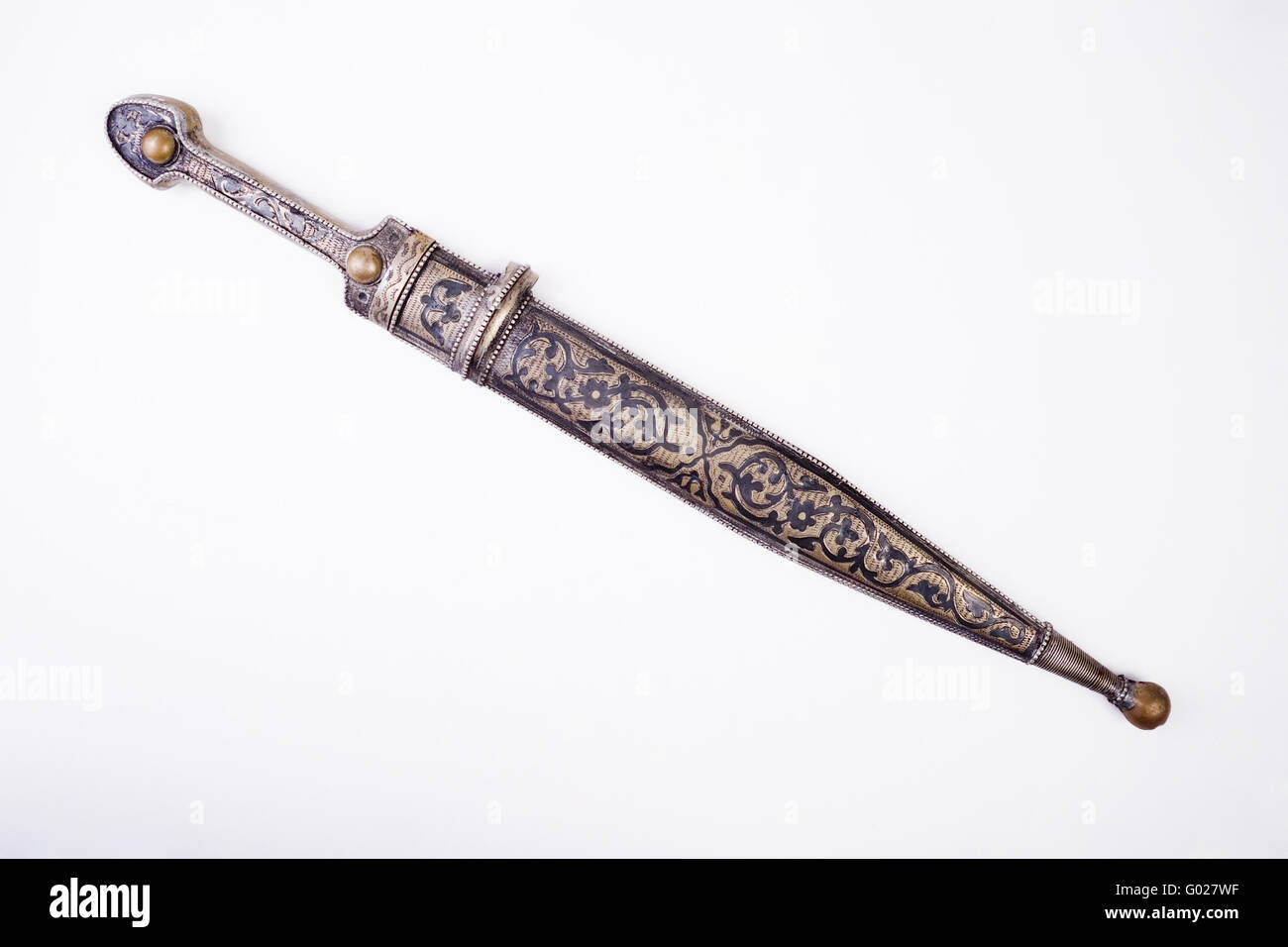 Caucasian dagger (Kinjal) 19 century Stock Photo - Alamy