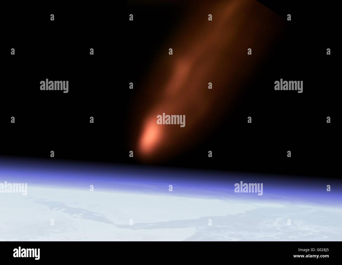 Earth meteorite collision hi-res stock photography and images - Alamy