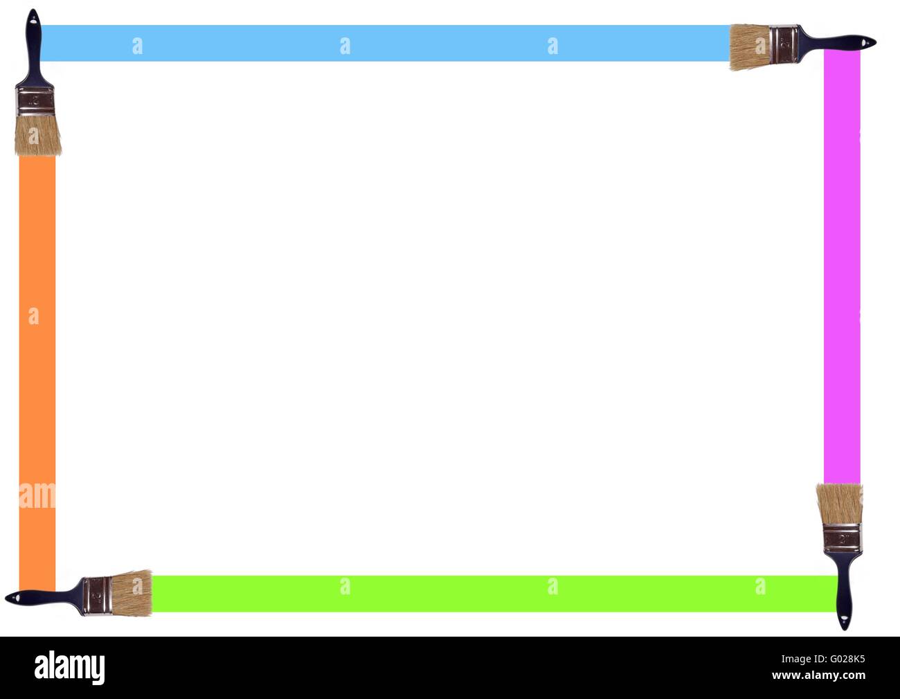 Paintbrush illustrations hi-res stock photography and images - Alamy