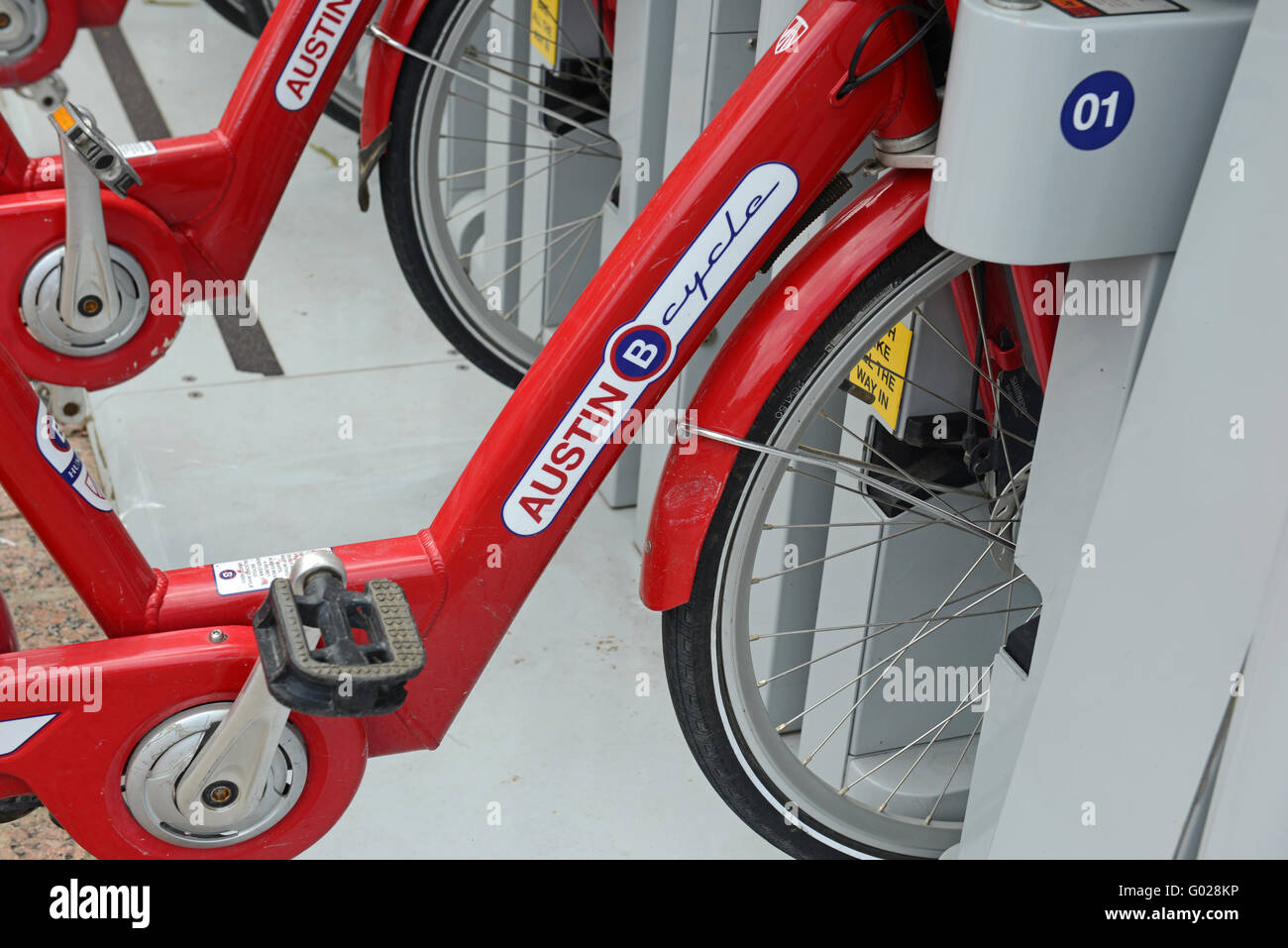 Austin Cycle, a Bicycle share program in Texas gives residents and ...