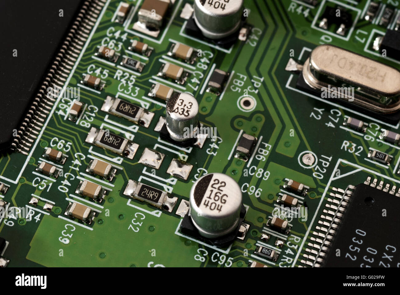 Green component hi-res stock photography and images - Alamy