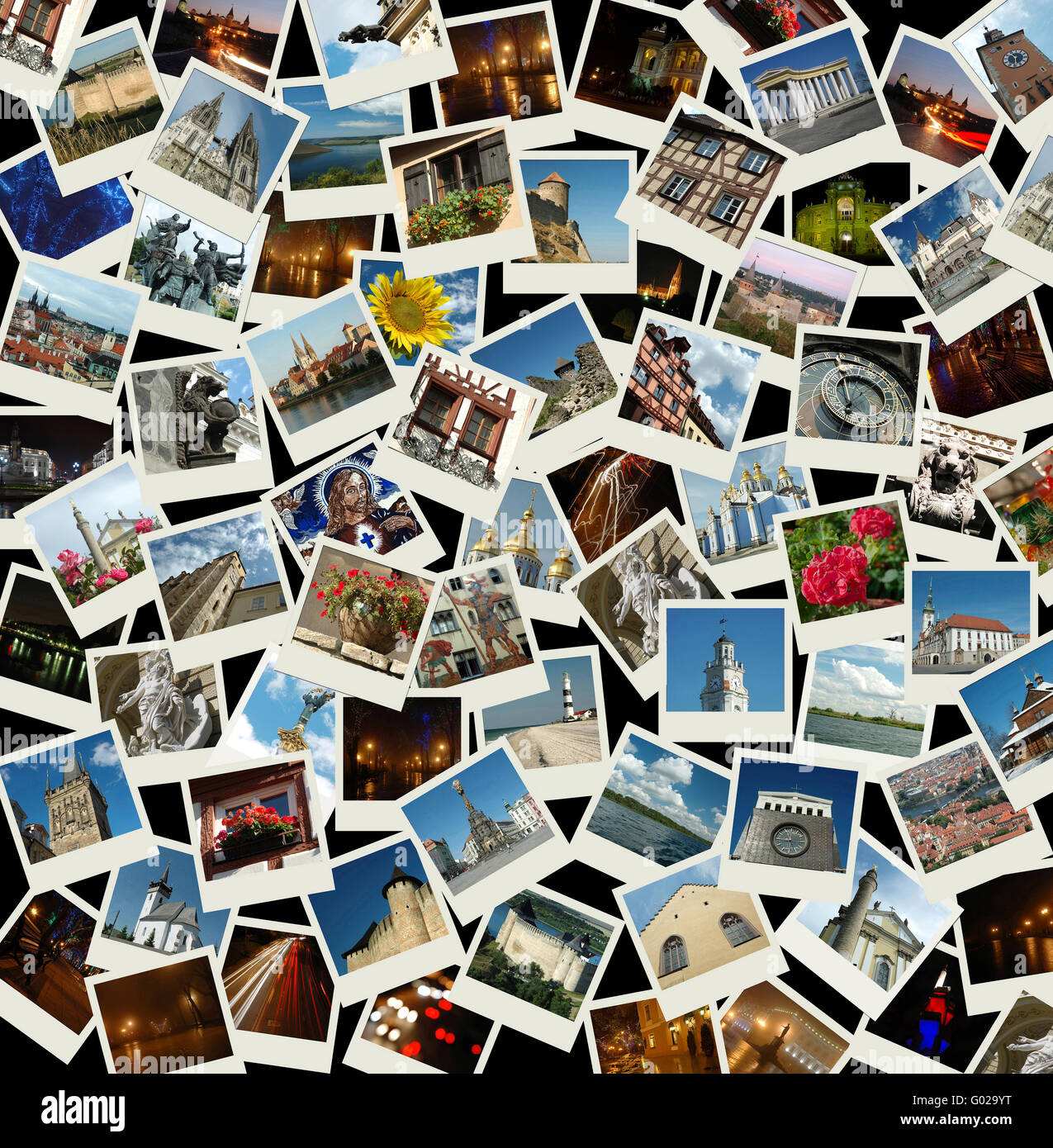 Famous european landmarks collage hi-res stock photography and images ...