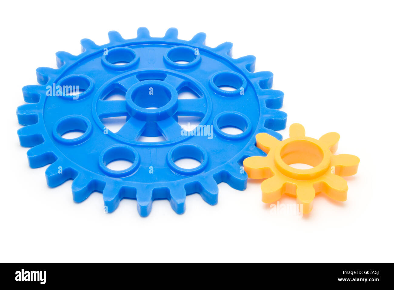 Plastic cogs Cut Out Stock Images & Pictures - Alamy