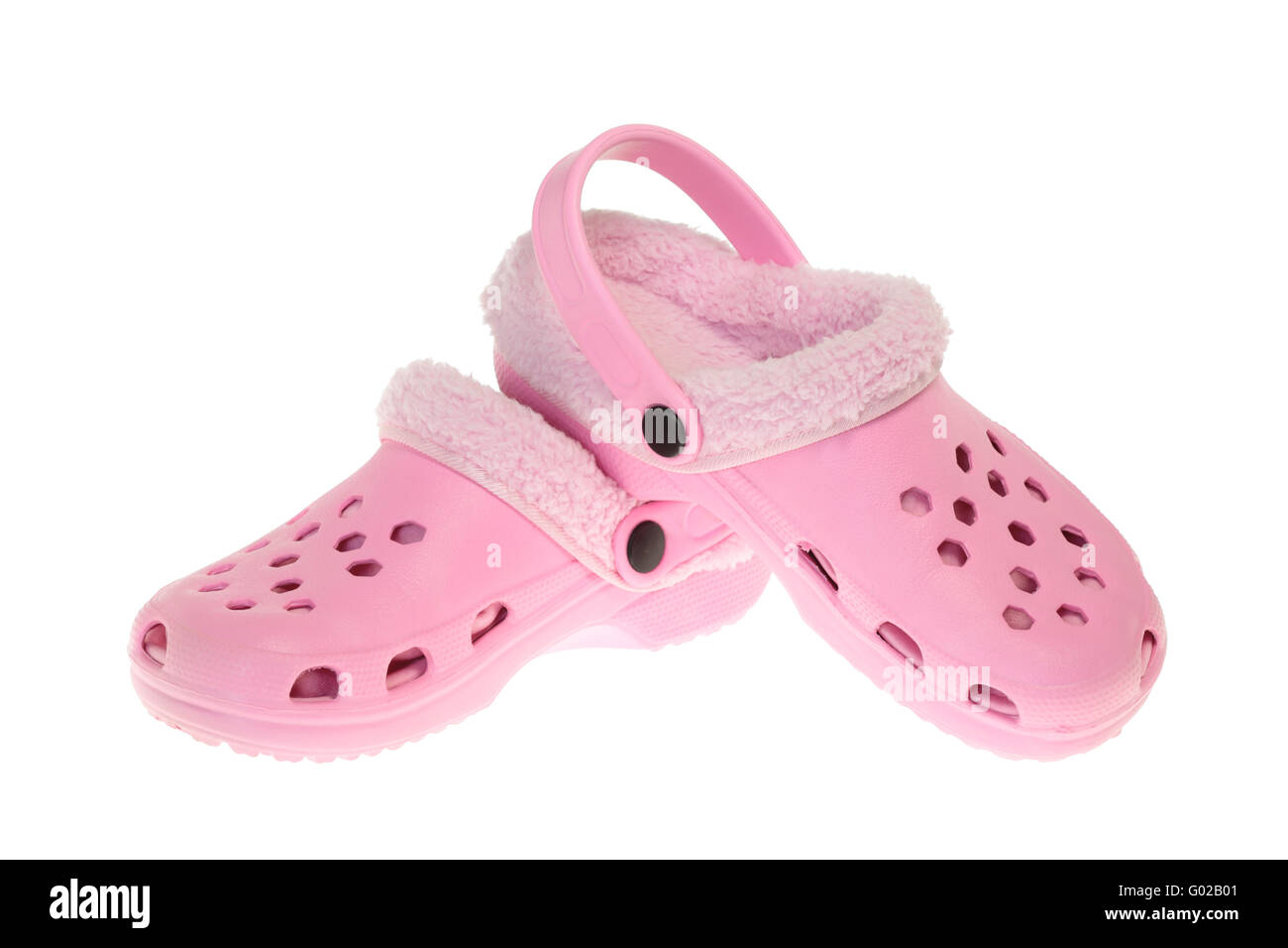 Girls' shoes on white Stock Photo - Alamy