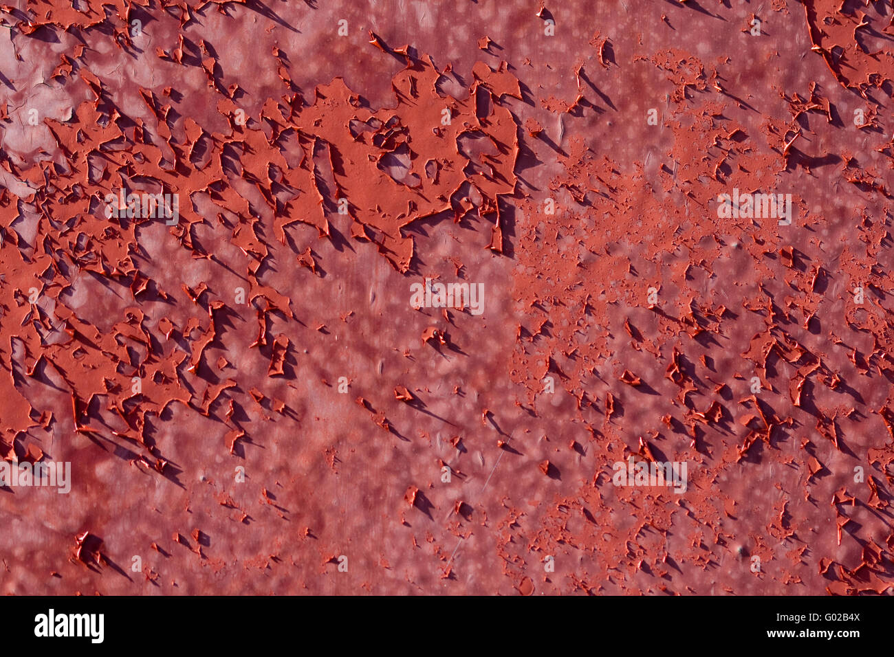 The old walls are covered with crumbling paint Stock Photo - Alamy