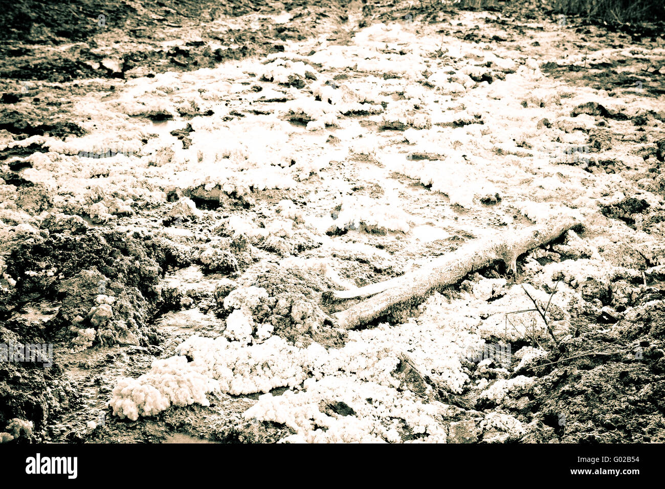 Dried salt bed hi-res stock photography and images - Alamy