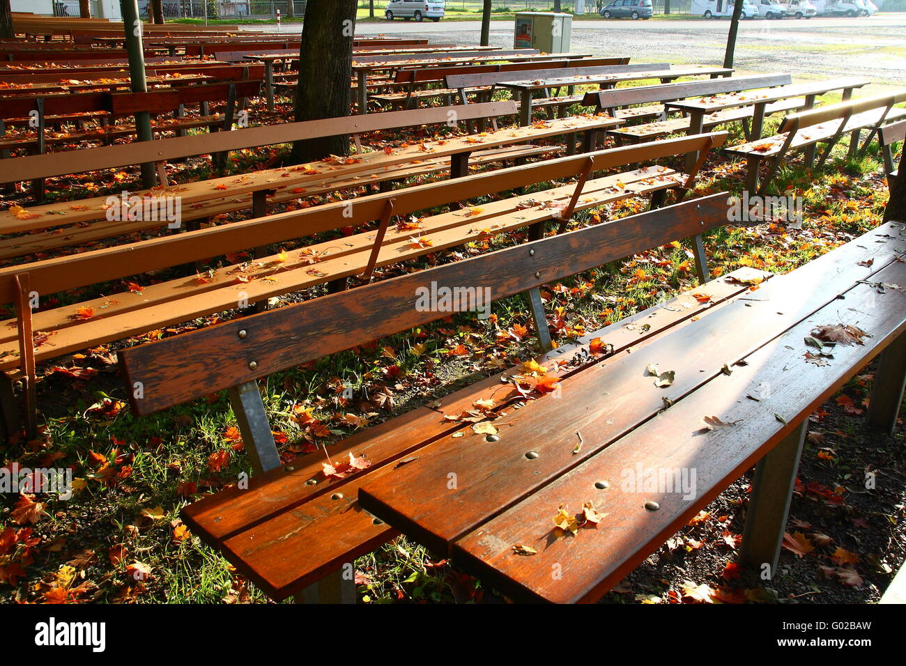 Beer benches hi-res stock photography and images - Alamy