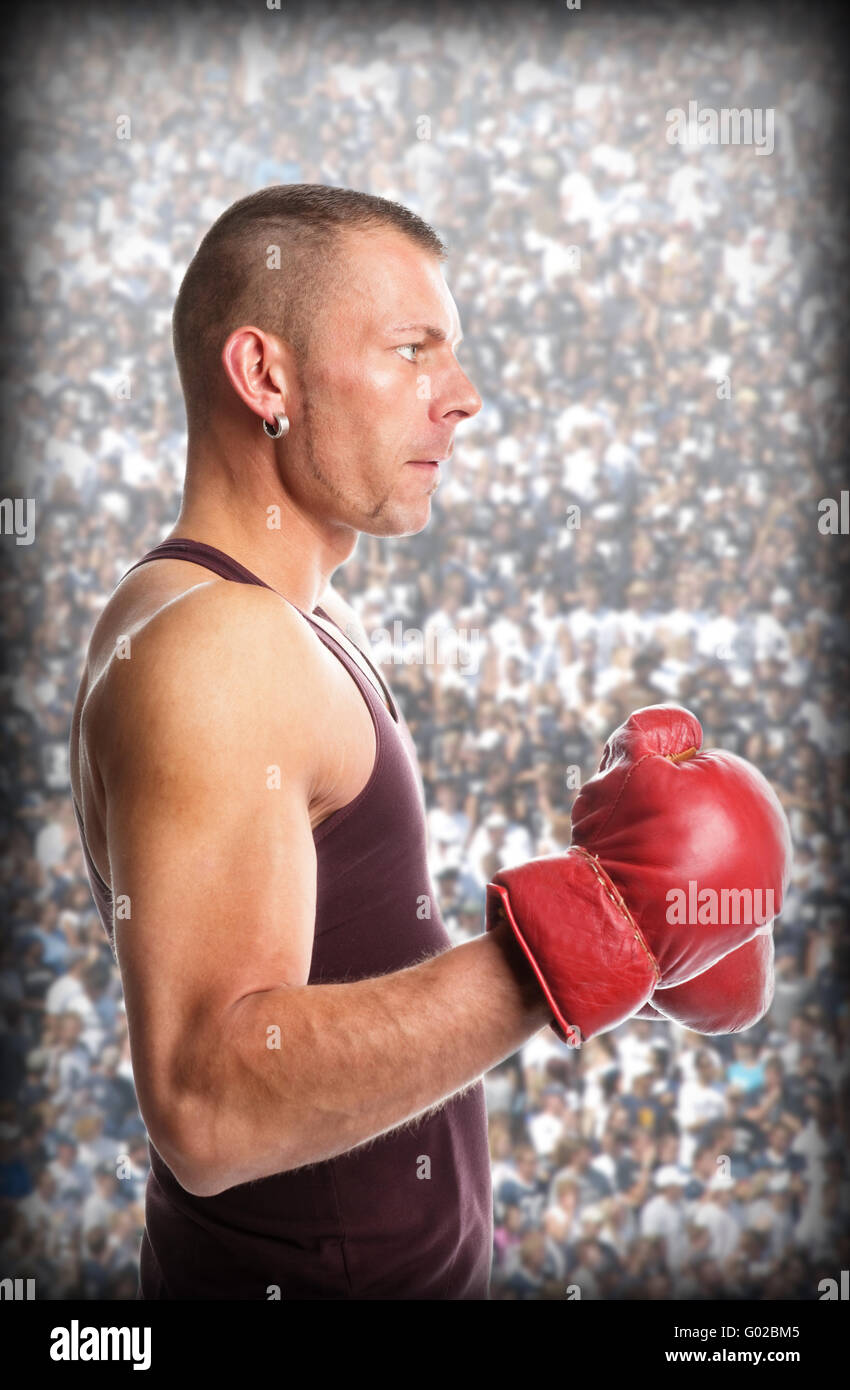 Boxing boxer gaze hi-res stock photography and images - Alamy
