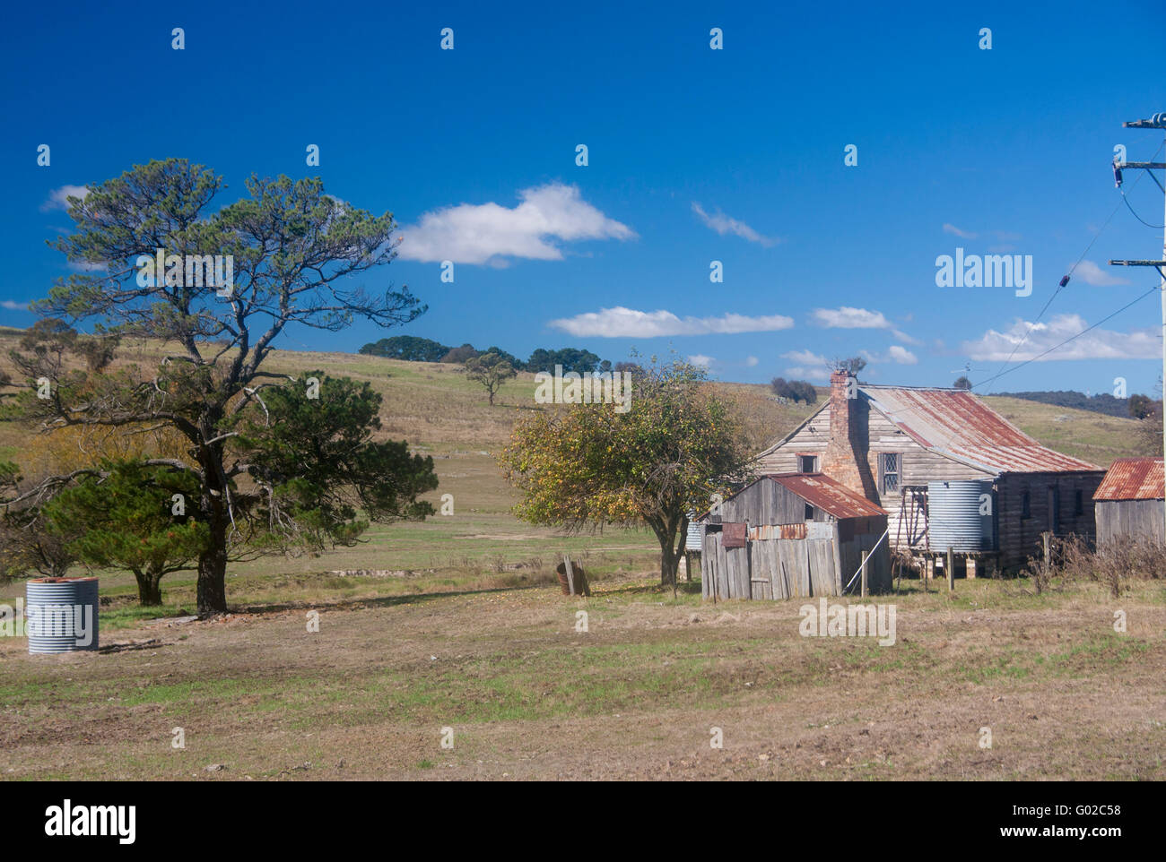 Historic preserved farm farmhouse farmstead settler settlers Irish Town ...