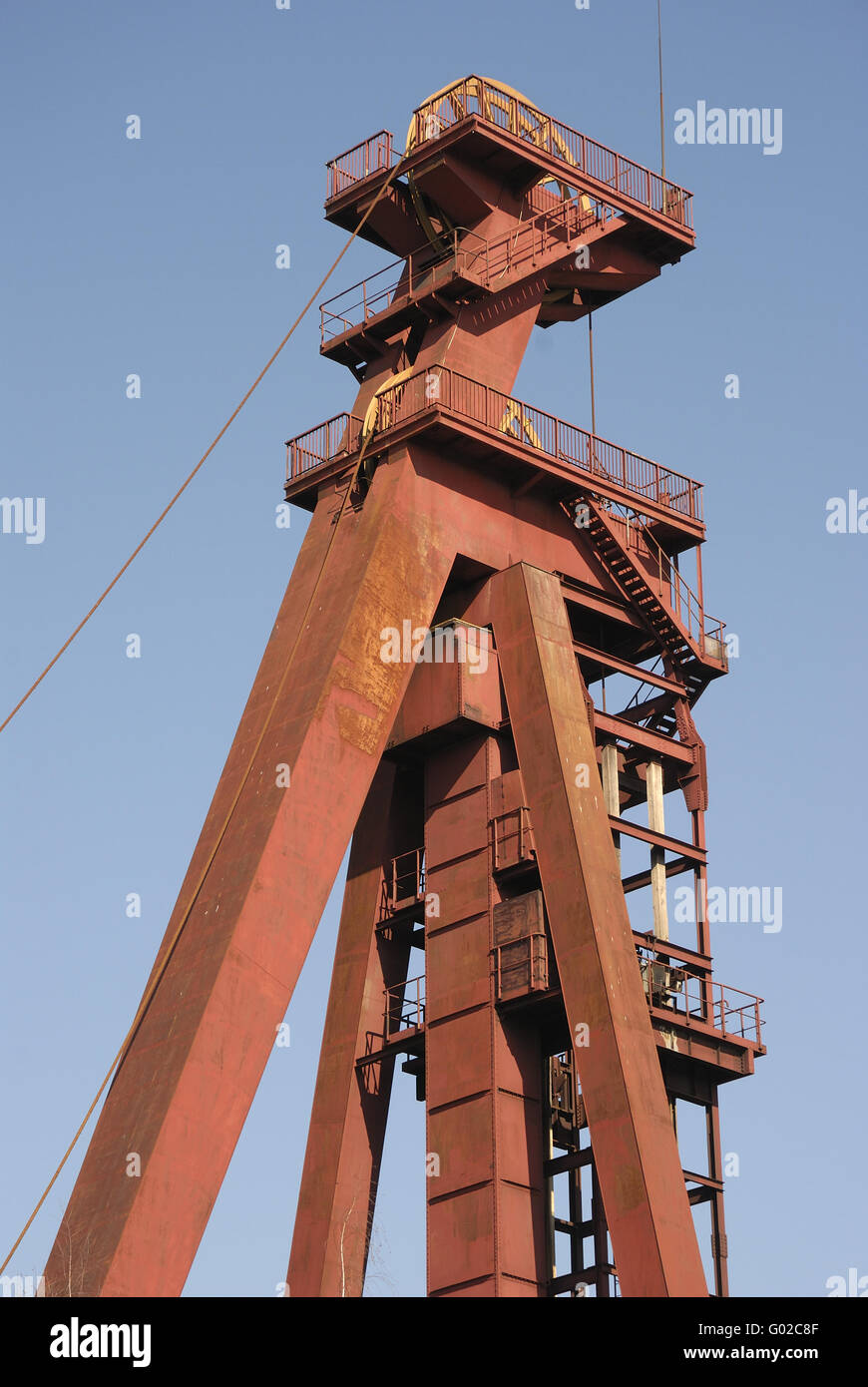 Mine, hoist hi-res stock photography and images - Alamy
