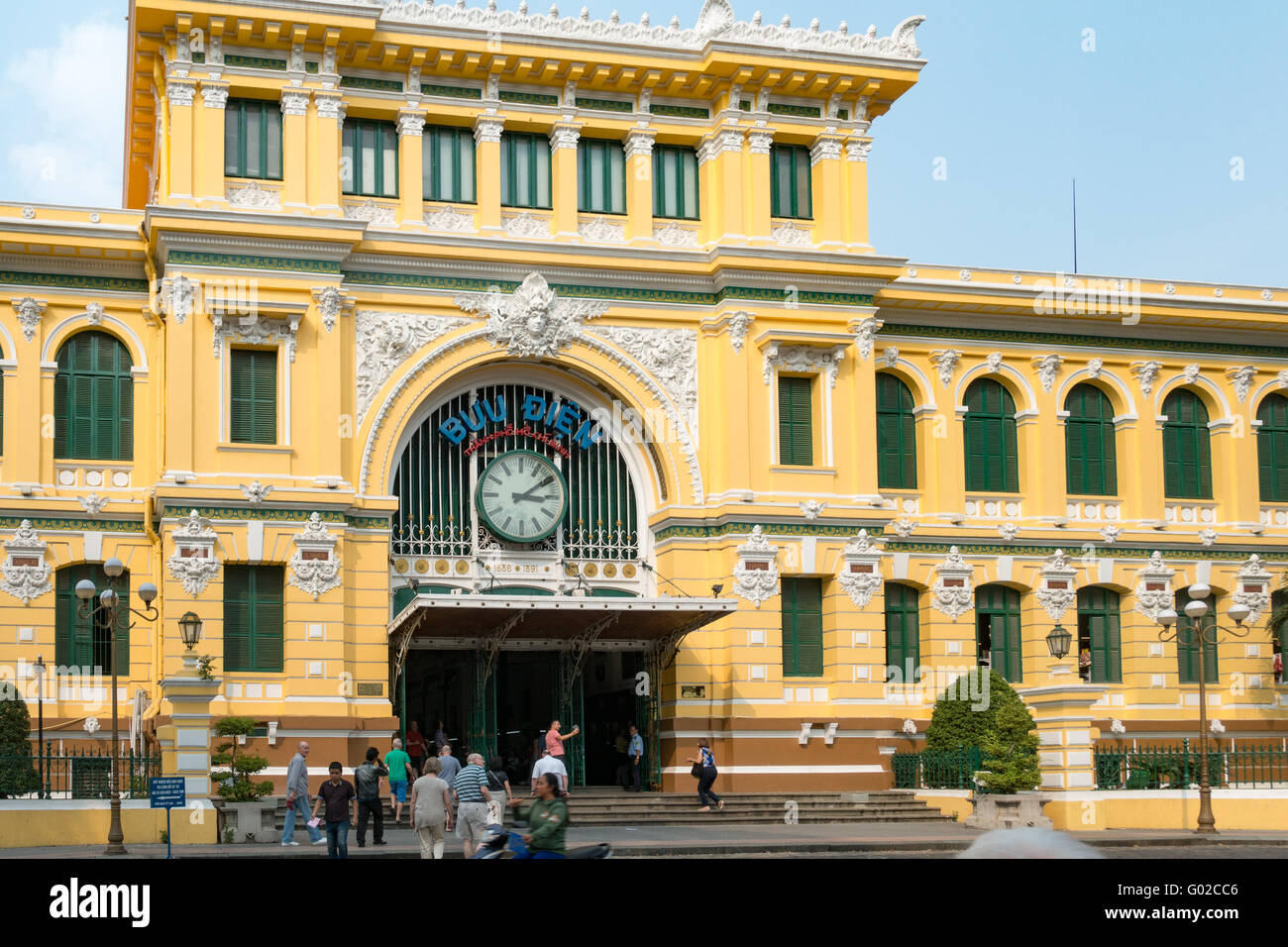 Post Office in Ho Chi Minh city, Vietnam Stock Photo - Alamy