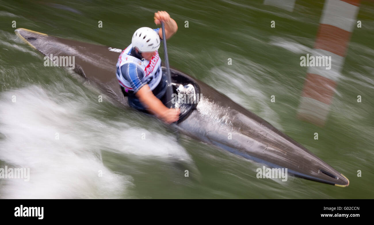 Canoe slalom racing hi-res stock photography and images - Alamy