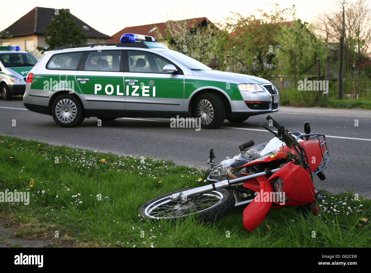German police motorcycle hi-res stock photography and images - Alamy