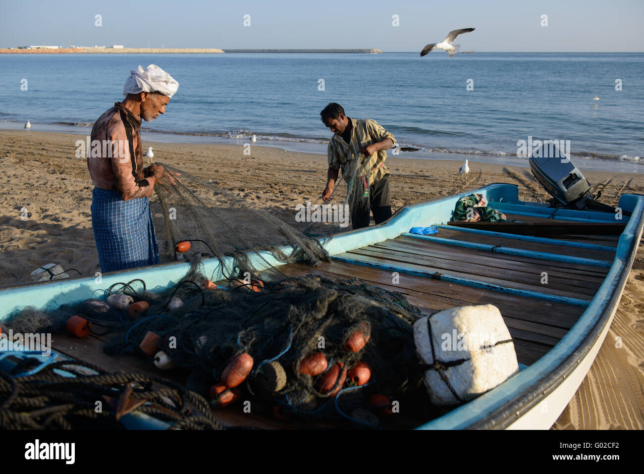 Omani fishing village hi-res stock photography and images - Alamy